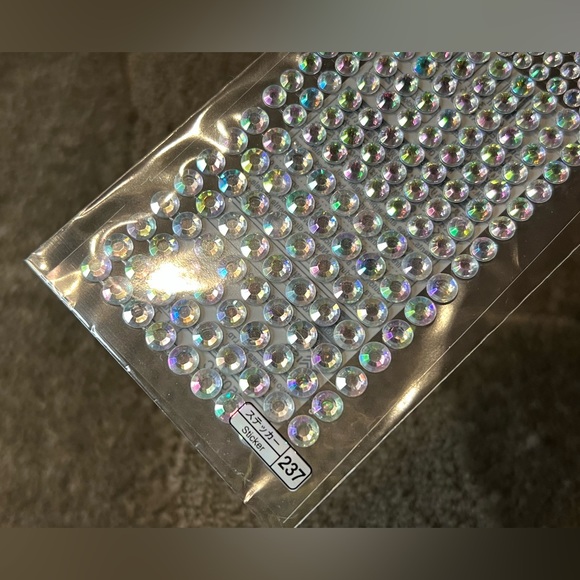 Daiso | Design | Crystal Gem Rhinestone Decoration Seal Stickers Daiso ...